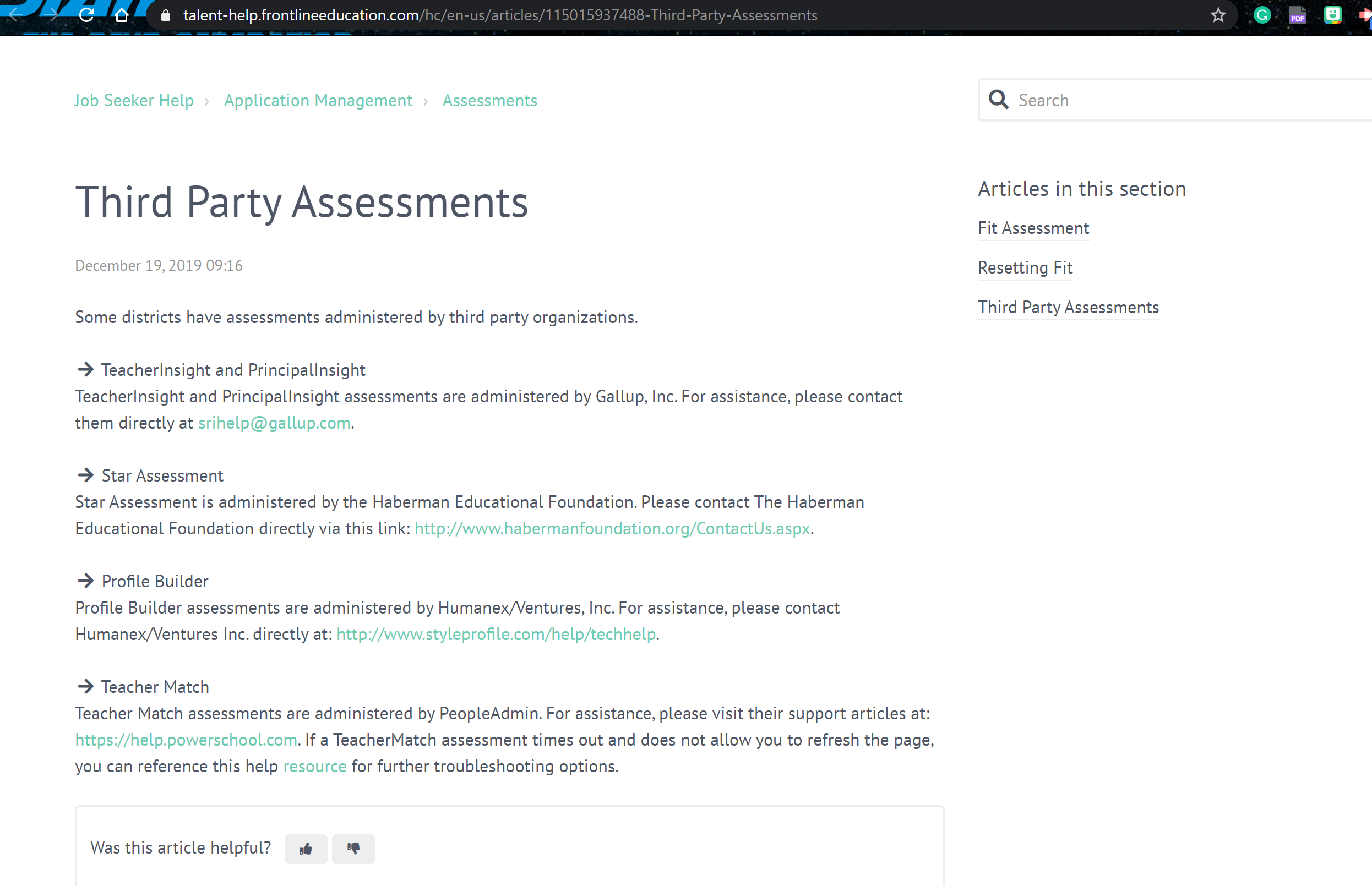 Teacher Match - PowerSchool Community