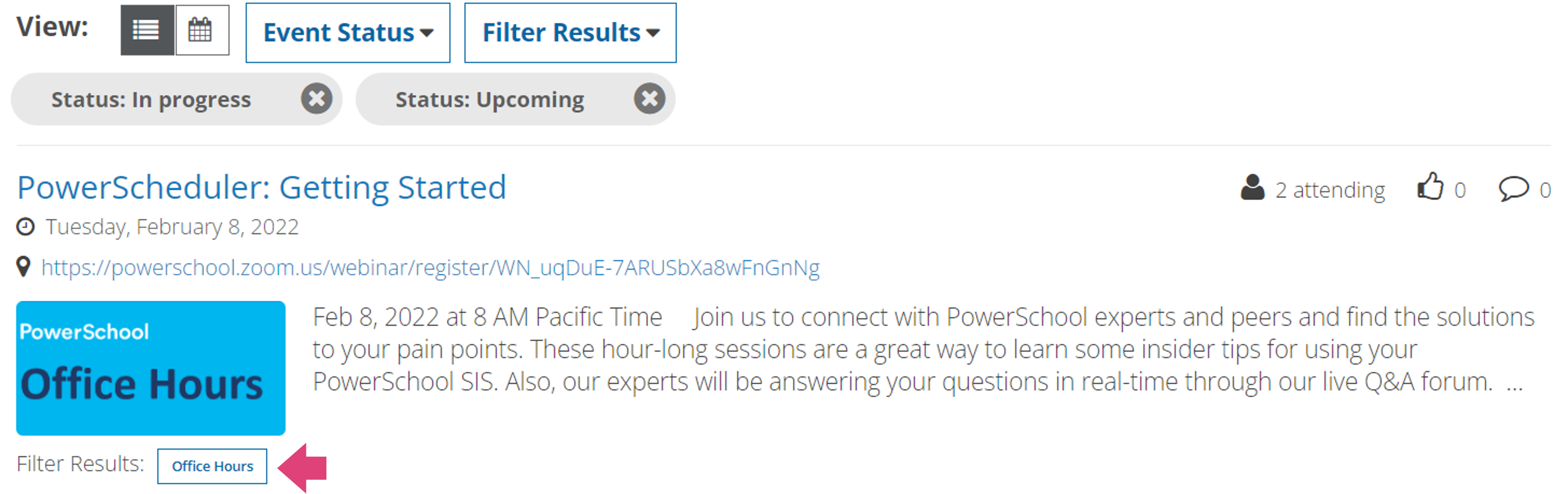 Getting Started with Events on PowerSchool Community - PowerSchool ...