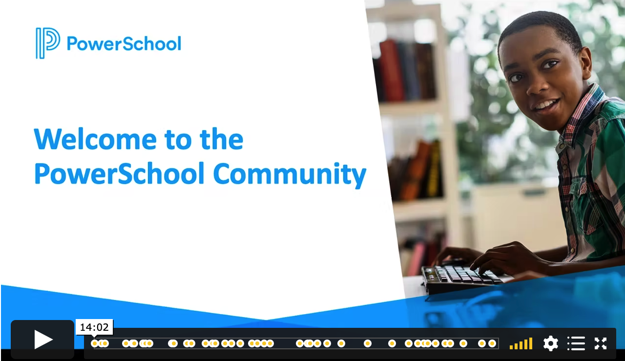 Getting Started on PowerSchool Community - PowerSchool Community