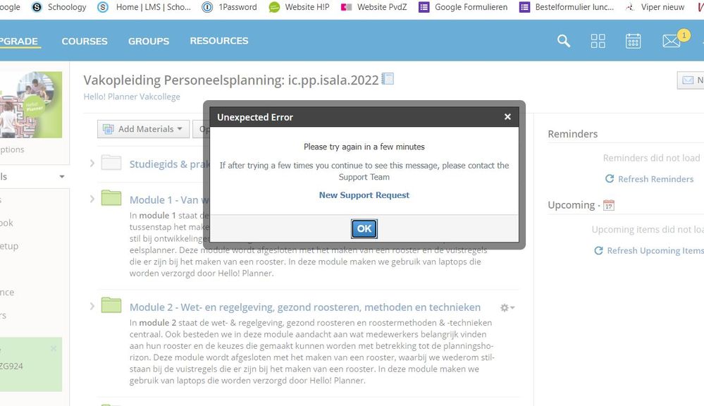 Error 403 in Schoology - PowerSchool Community