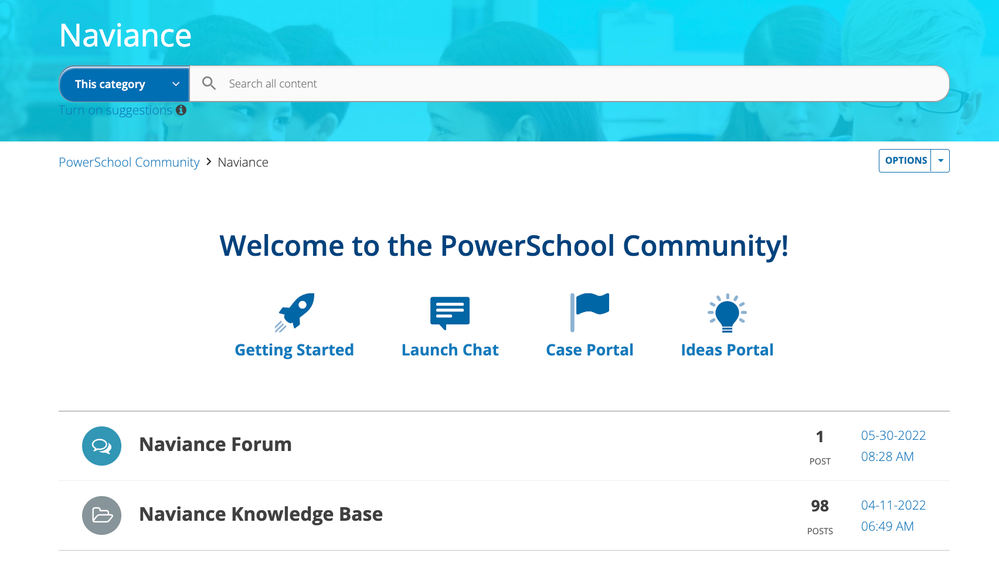 Getting Started in the Community for Naviance Customers - PowerSchool ...