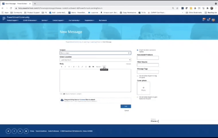 How to Post and Respond to Forums - PowerSchool Community