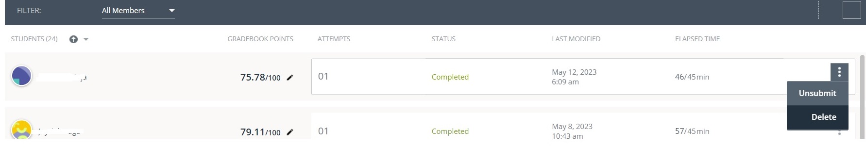 Undelete scores in Schoology assessment - PowerSchool Community