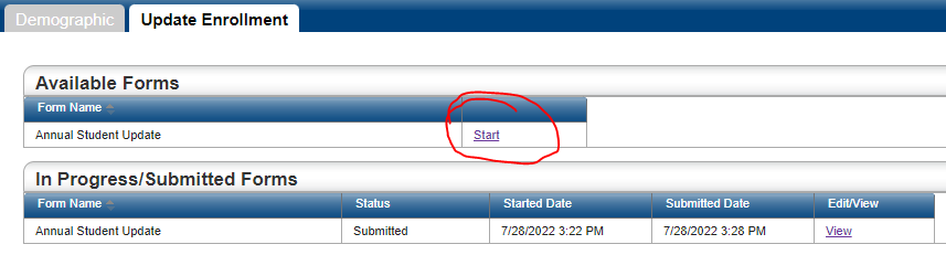 Error when trying to start annual student update - PowerSchool Community