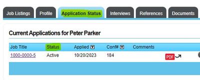 Q&A: How to check the Application Status ? - PowerSchool Community