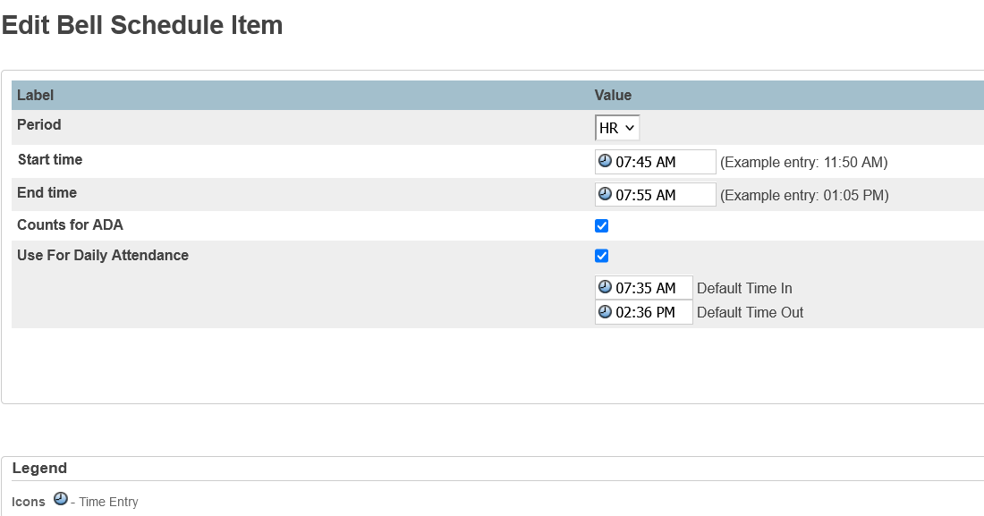 ATTENDANCE - PowerSchool Community