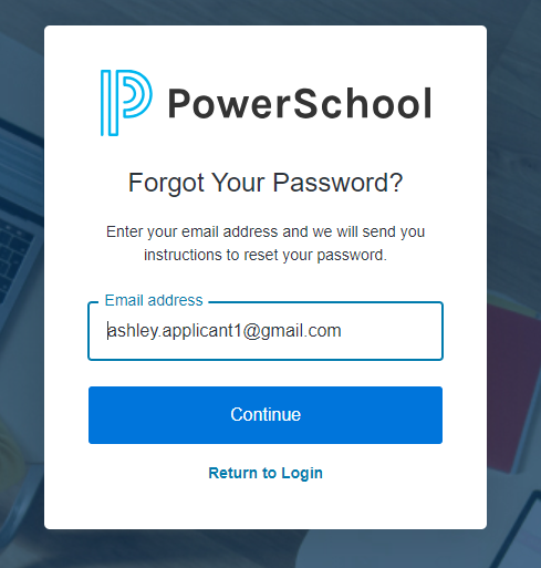 How To: Reset my Password in Applicant Tracking - PowerSchool Community