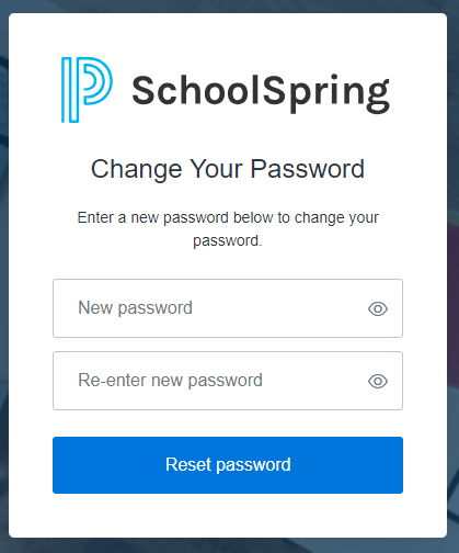 How To: Reset My Password in SchoolSpring - PowerSchool Community