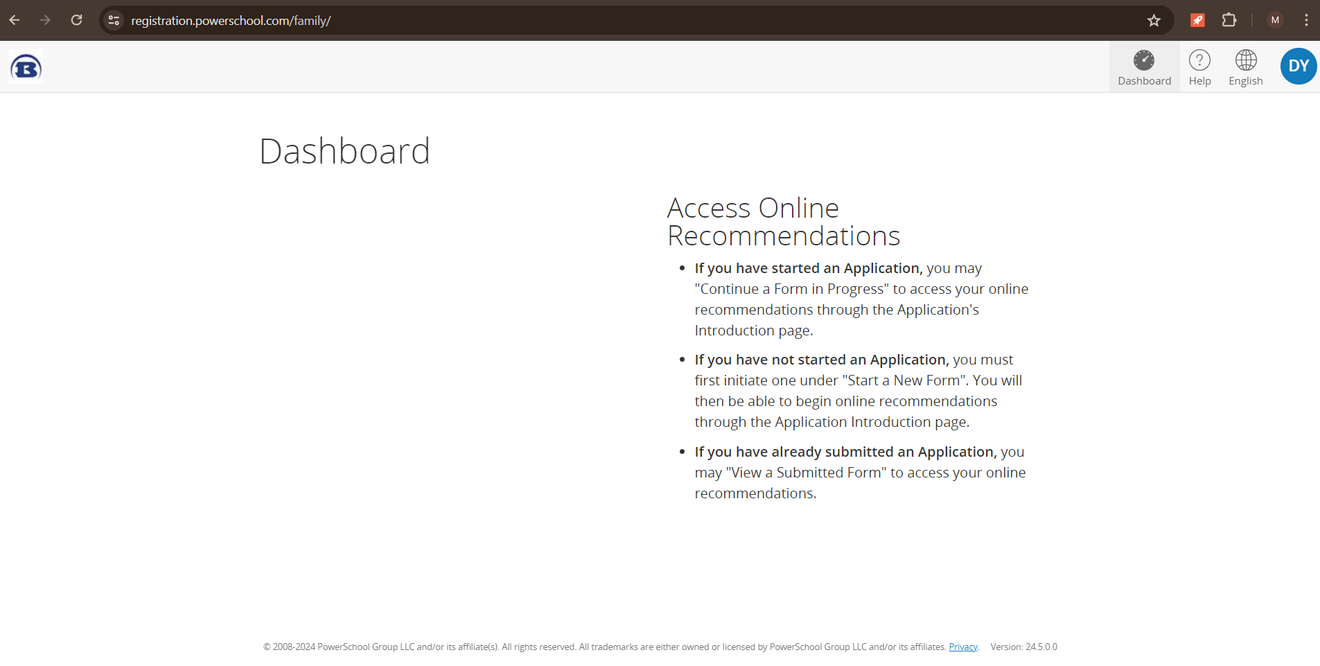 Registration - PowerSchool Community