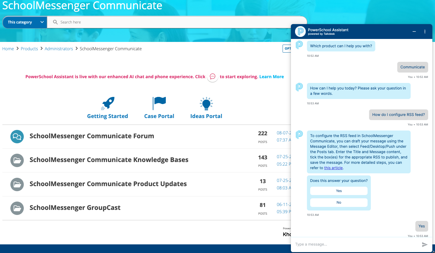 Getting Started for SchoolMessenger Communicate, GroupCast, and ...