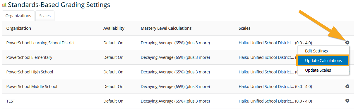 What is a Mastery Level Calculation, and how do I ... - PowerSchool ...
