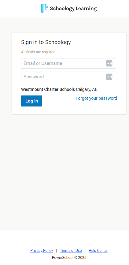 how to sign in schoology - PowerSchool Community