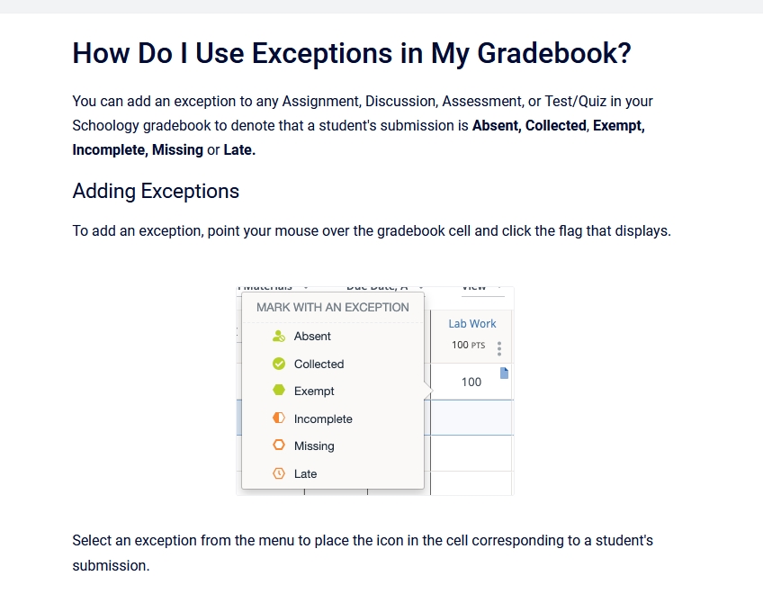 Assignments are automatically exempt - PowerSchool Community
